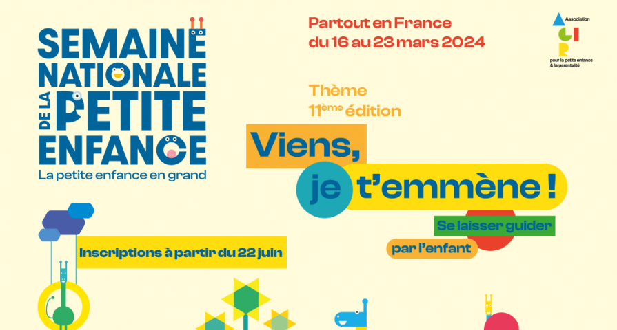 Semaine nationale de la petite enfance : partout en France du 16 au 23 mars 2024 | Partir en Livre